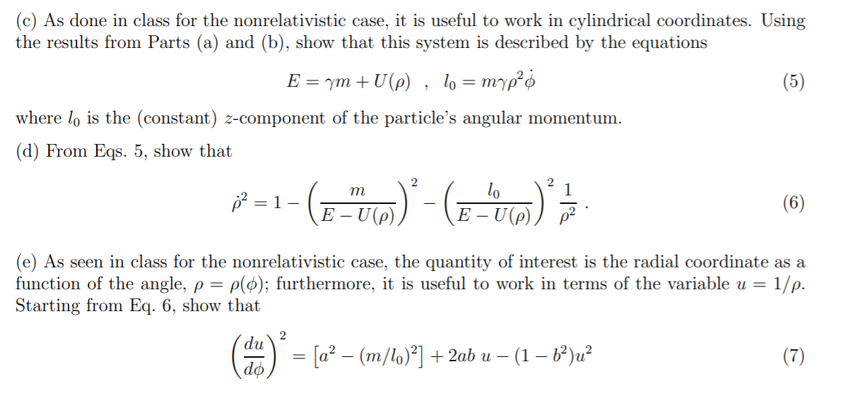 Here, we will consider the Kepler problem, namely a | Chegg.com
