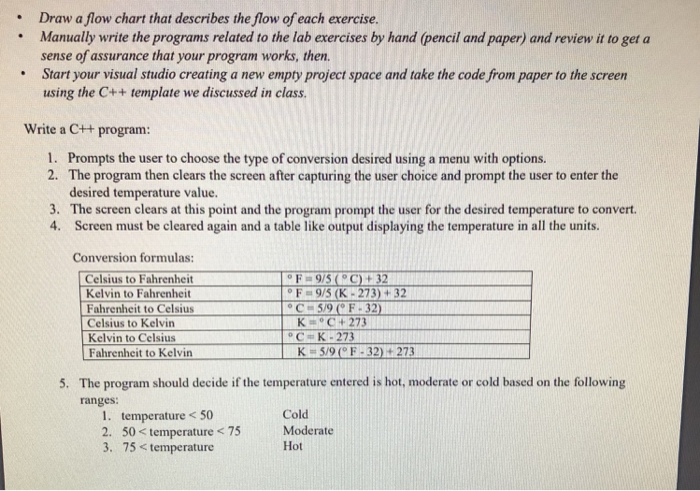 Solved Draw a flow chart that describes the flow of each | Chegg.com