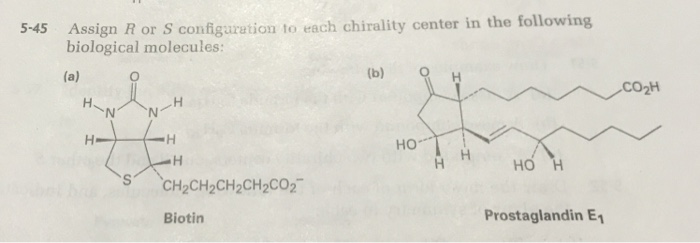 Solved Assign R or S configuration to each chirality center | Chegg.com