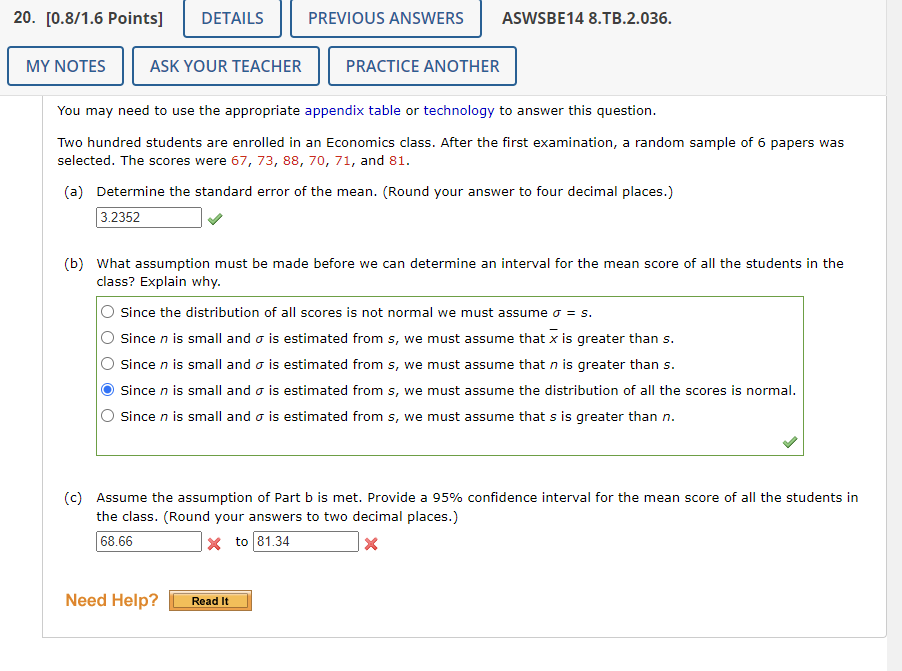 Solved You may need to use the appropriate appendix table or | Chegg.com