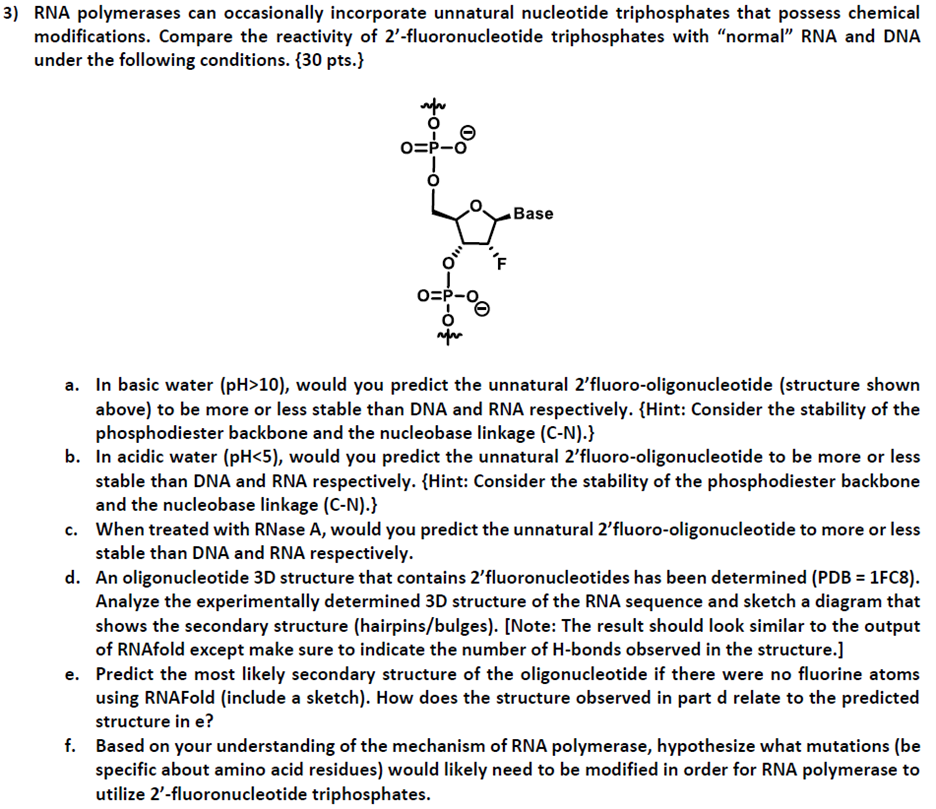 Solved I need help with this challenging biochem question | Chegg.com