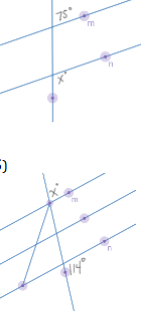 Solved Find the measure of the missing angle so that lines m | Chegg.com