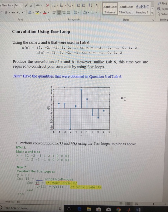 Solved D Find AaBbccDc AaBbCRepla Font Paragraph Styles | Chegg.com