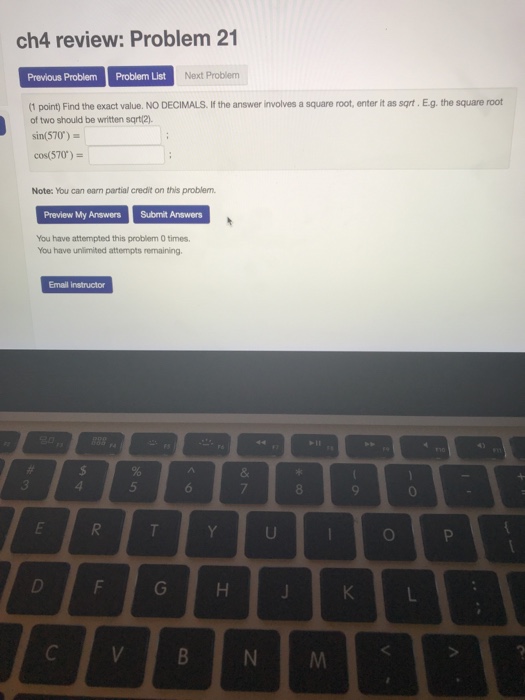 Solved Ch4 Review Problem 21 Previous Problem Problem List 6543