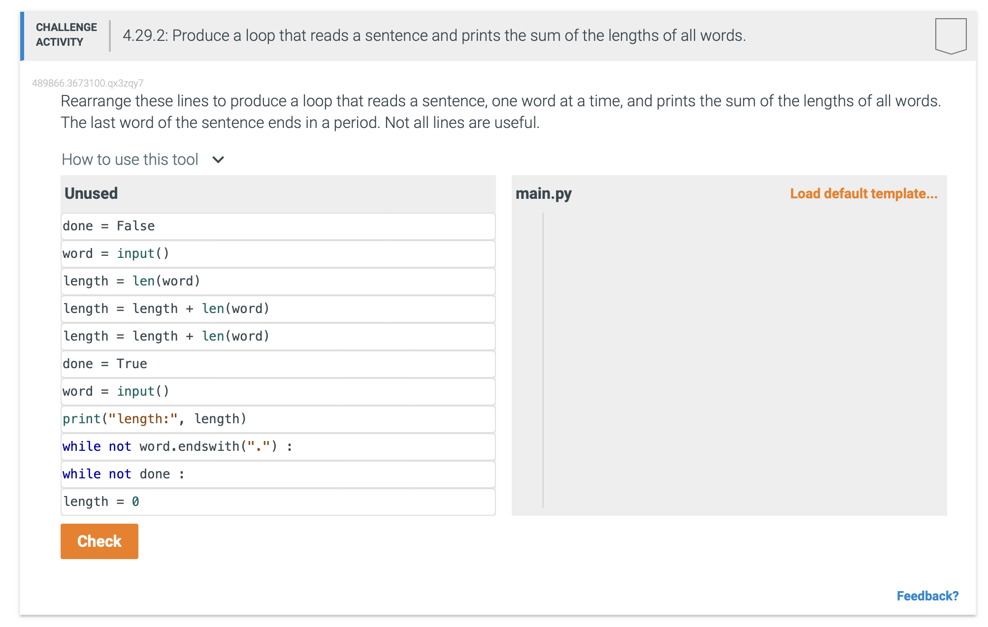 Solved \begin{tabular}{l|l} IRTICIPATION & 4.29.2: Complete | Chegg.com