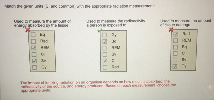 Solved Match the given units (SI and common) with the | Chegg.com