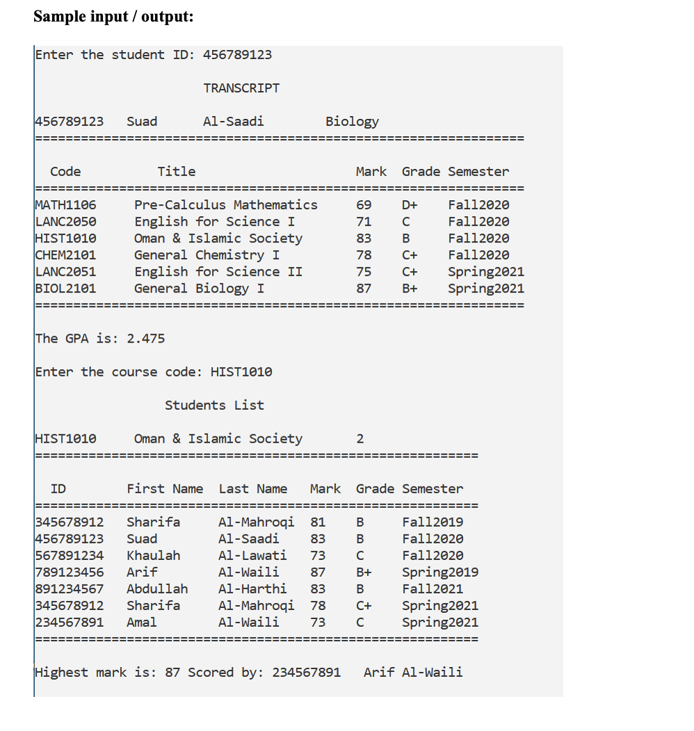 Solved i need the code in c++ i will need an implementation | Chegg.com