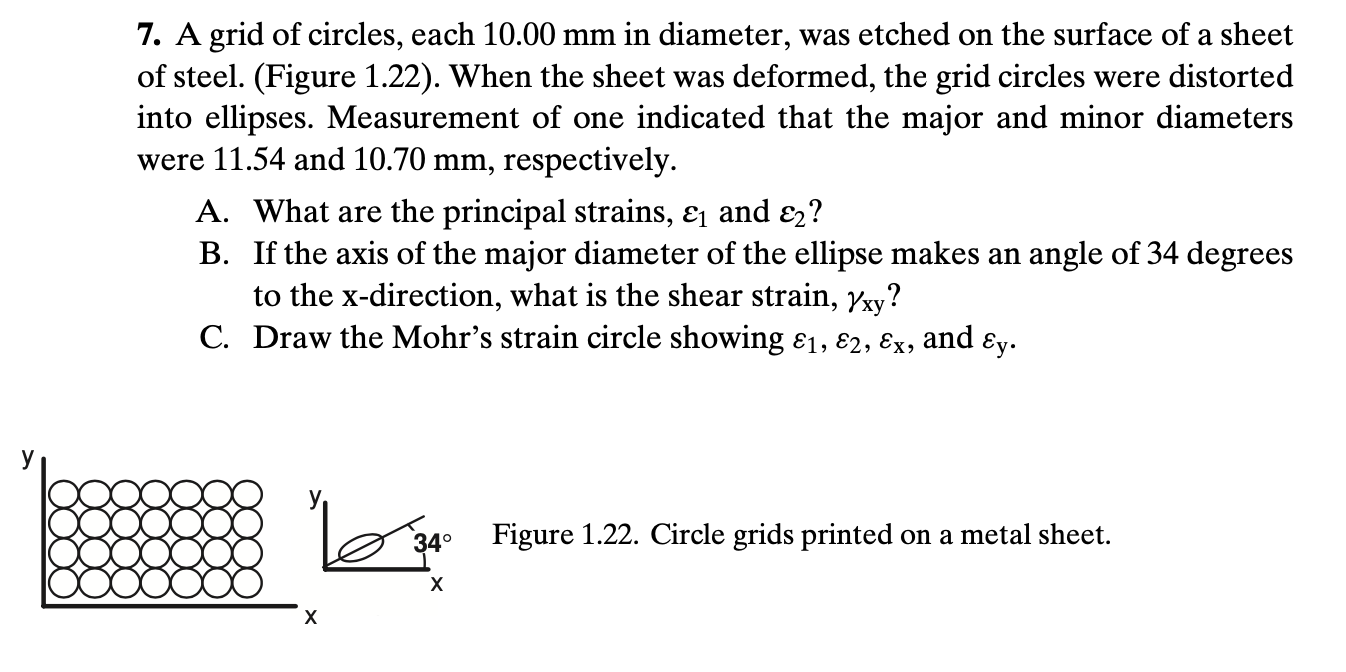 Solved final answers of part a should be e1= 0.154 e2= | Chegg.com