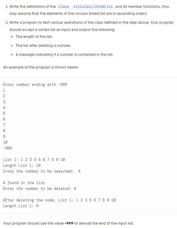 Solved 1. Write the definitions of the class | Chegg.com