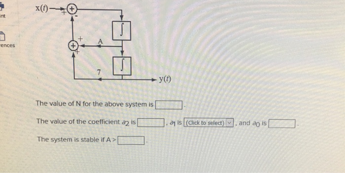 Solved For each system, what is the value of N? For each | Chegg.com