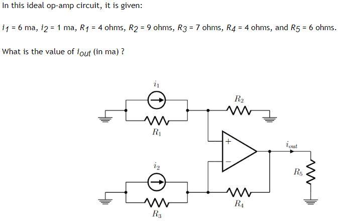 Solved In this ideal op-amp circuit, it is given: | Chegg.com