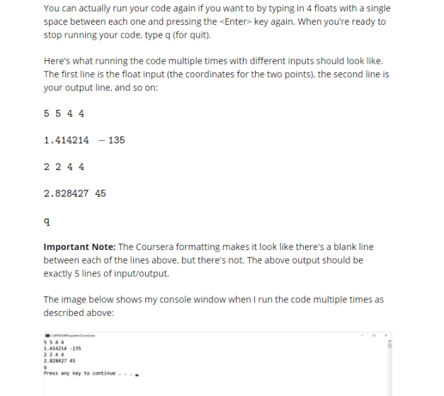 Solved The code I've provided in the Program.cs file reads | Chegg.com