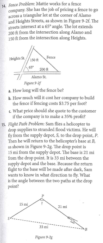 Solved 14. Fence Problem: Mattie works for a fence company. | Chegg.com