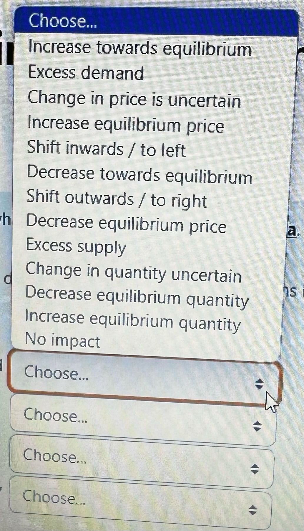 Solved Carefully explain what is happening in the market for | Chegg.com
