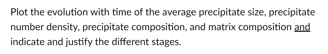 Solved What are the different stages of precipitation? Plot | Chegg.com