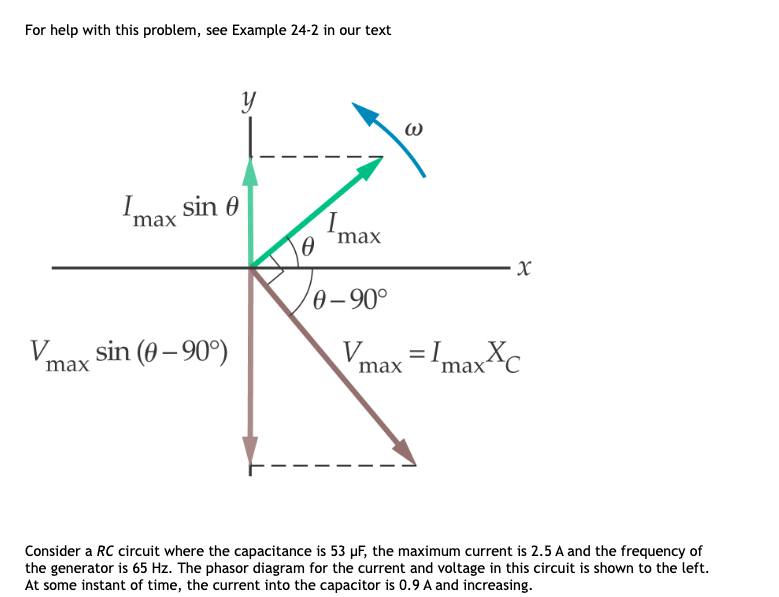 Solved Consider a RC circuit where the capacitance is 53 μF, | Chegg.com
