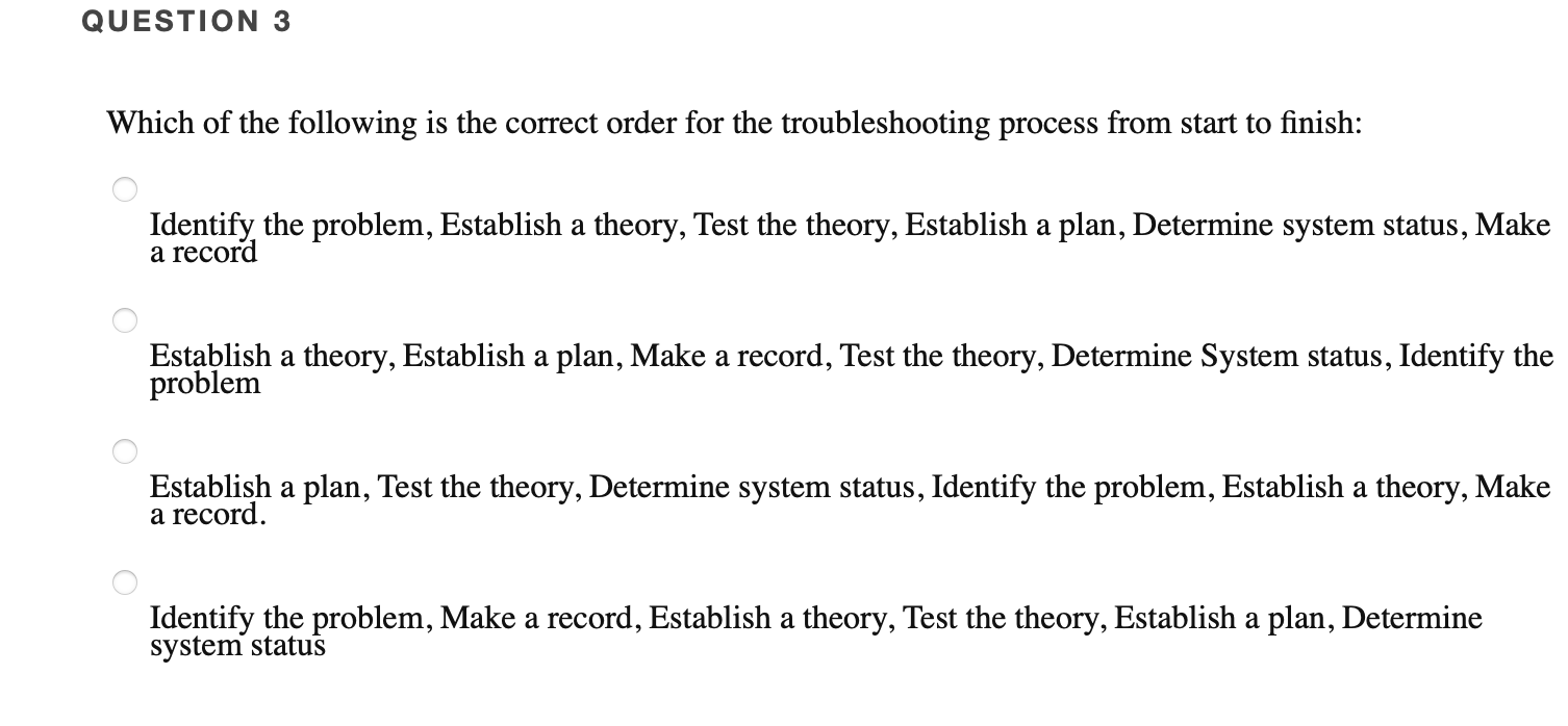 Solved Which of the following describes the "half-splitting" | Chegg.com