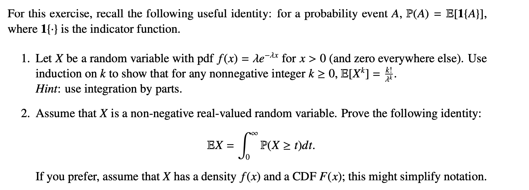 Solved For this exercise, recall the following useful | Chegg.com