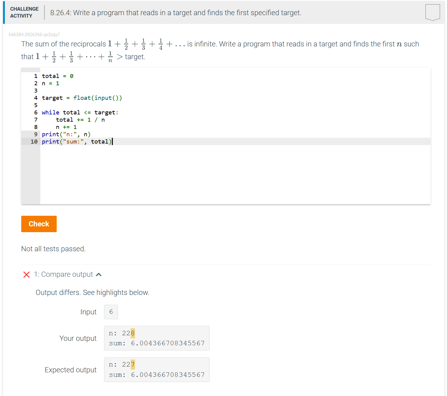 Solved Need help fixing my code. No matter what I try I am | Chegg.com