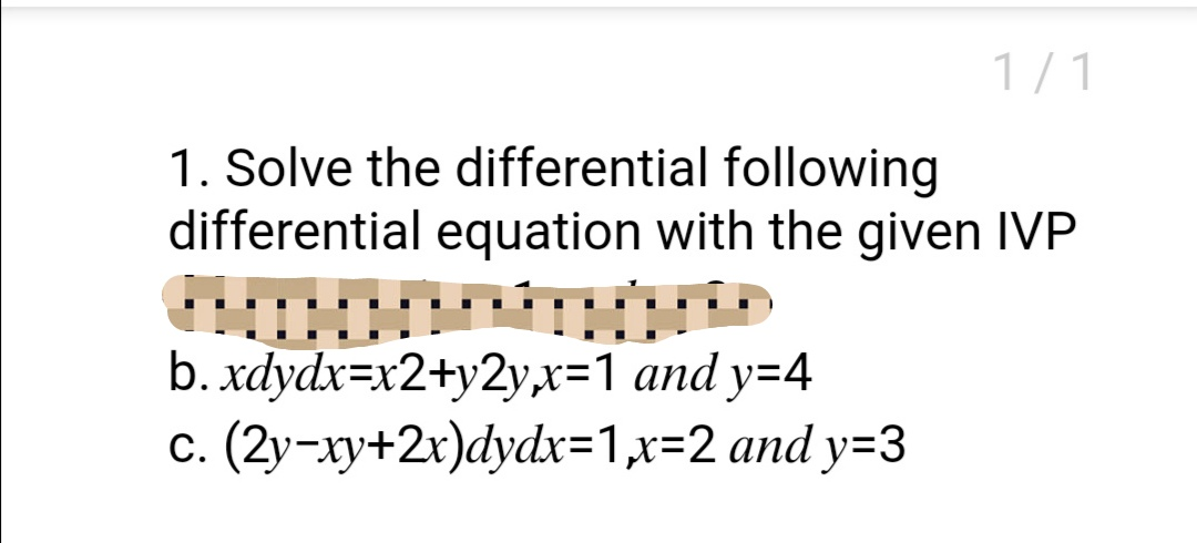 Solved solve the differential following differential | Chegg.com