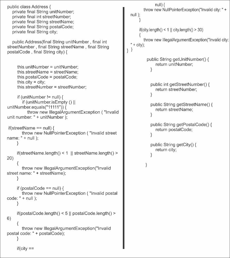 Solved Here is Address CLASS, and Property CLASS ready. | Chegg.com