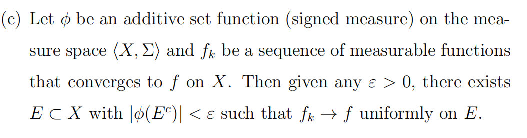 Solved C Let ϕ Be An Additive Set Function Signed Measure 0666