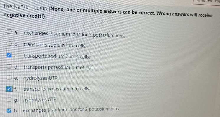 Solved Calculate the membrane voltage in the unit millivolt | Chegg.com
