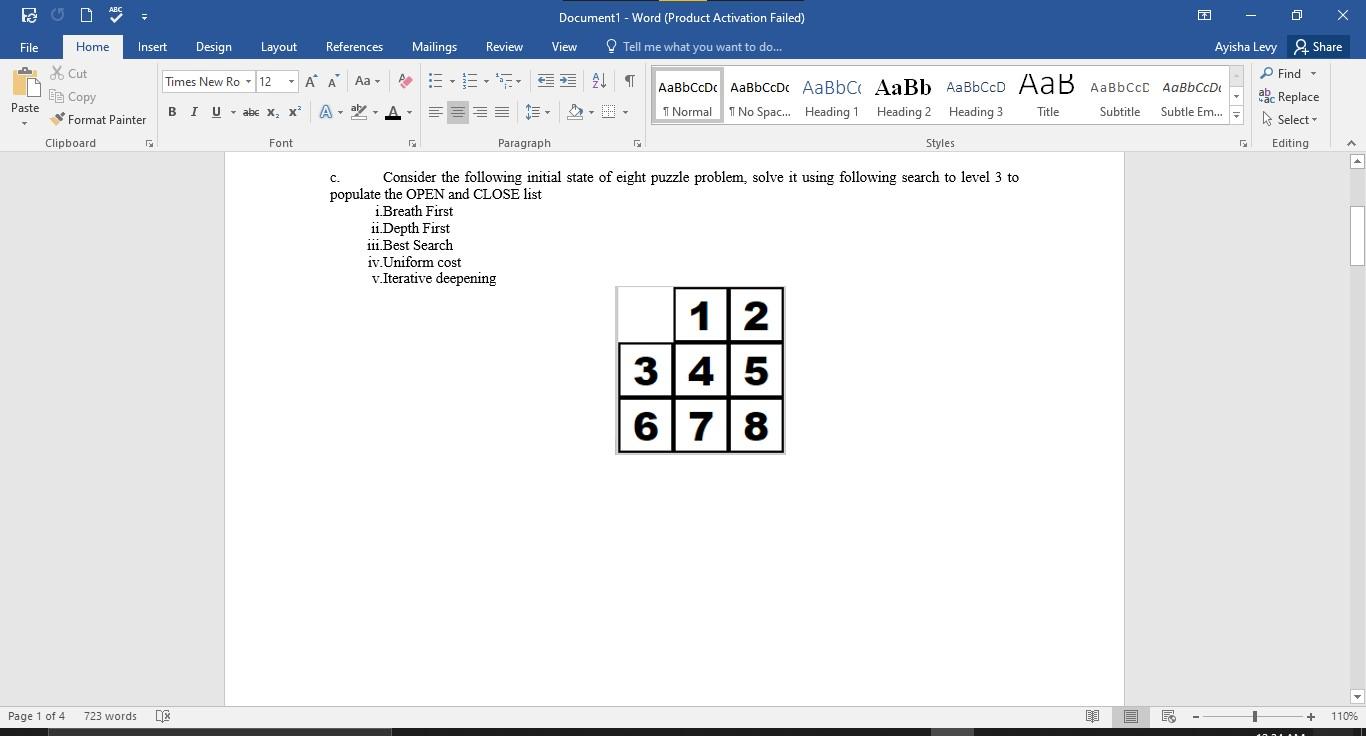ABC File Home Insert Design Layout References | Chegg.com