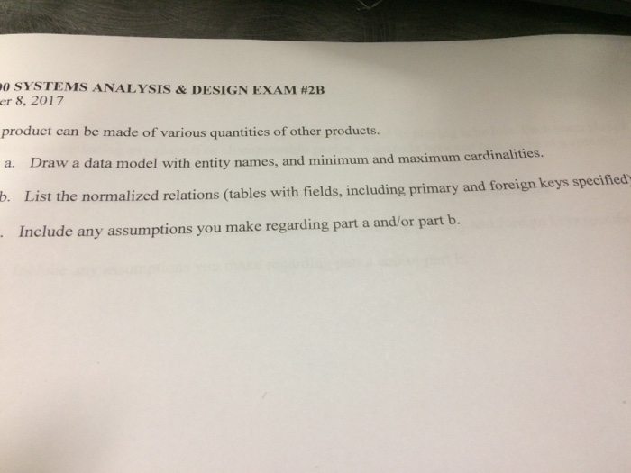 Solved System analysis and design | Chegg.com