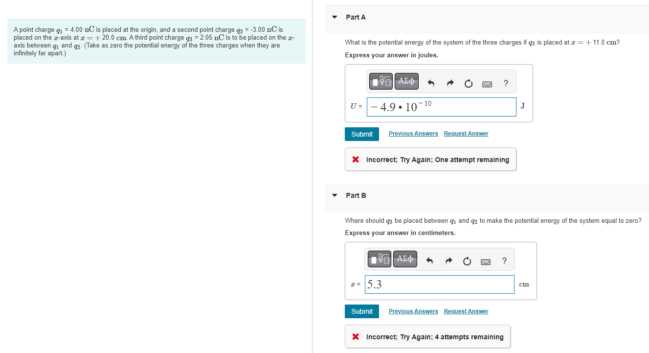 Solved A point charge q1=4.00nC is placed at the origin, and | Chegg.com