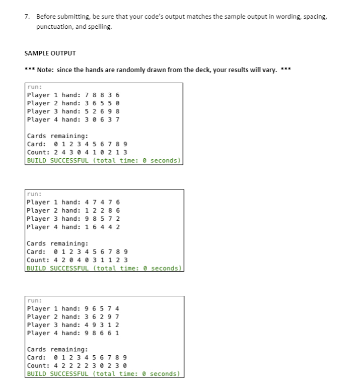 Solved PLEASE POST YOUR ANSWER ONLY IN JAVA CODE (NO C++. | Chegg.com