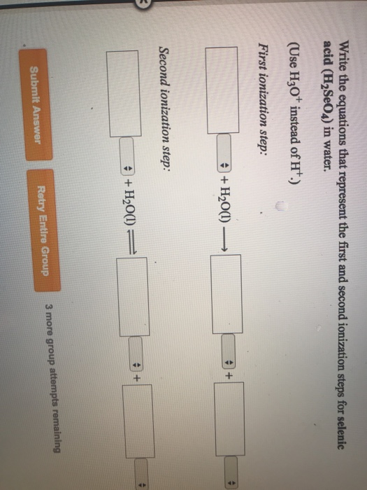 Solved Write the equations that represent the first and | Chegg.com
