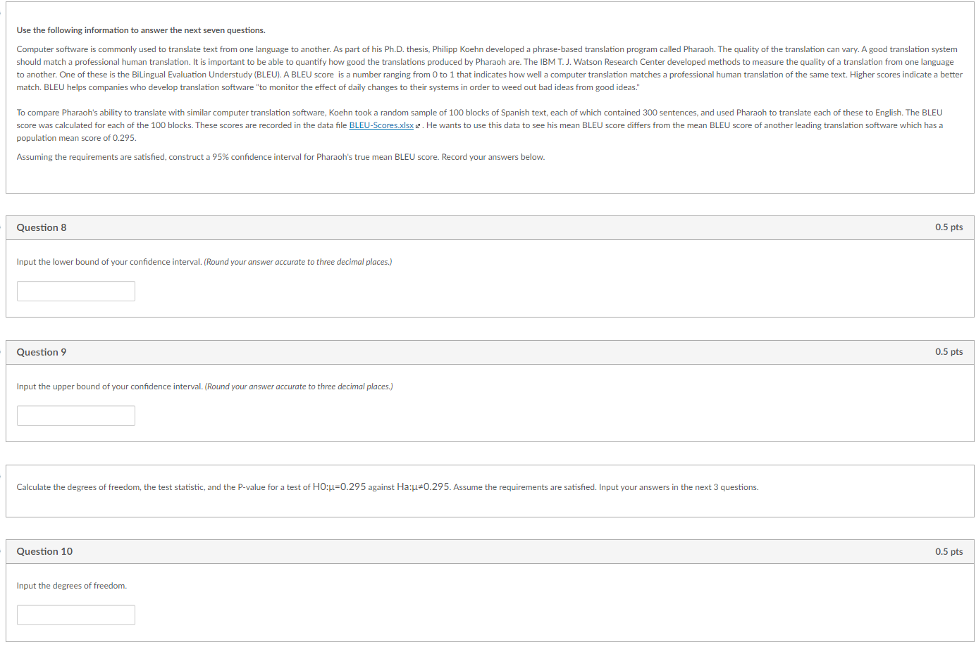 Solved Use the following information to answer the next | Chegg.com