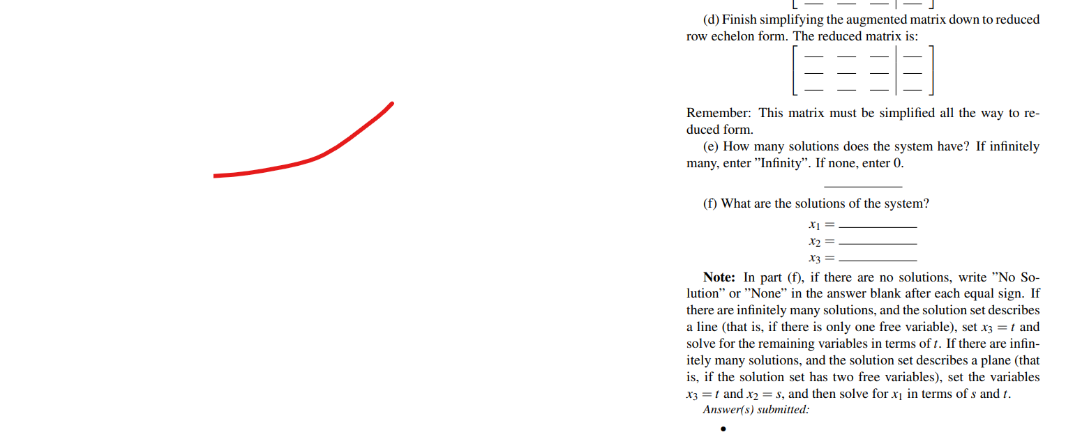 4. (6 points) Solve the following system using | Chegg.com
