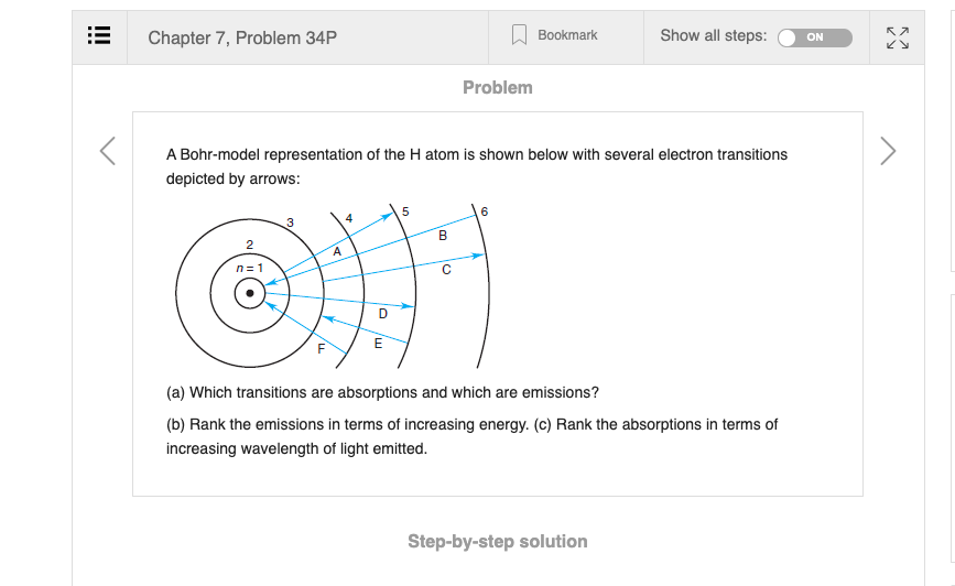 Solved Chapter 7, Problem 34P Bookmark Show all steps: O ON | Chegg.com