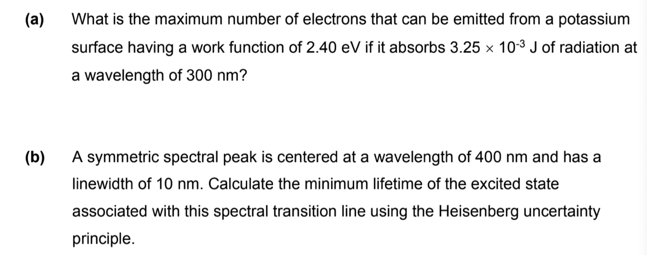 Solved (a) What is the maximum number of electrons that can | Chegg.com