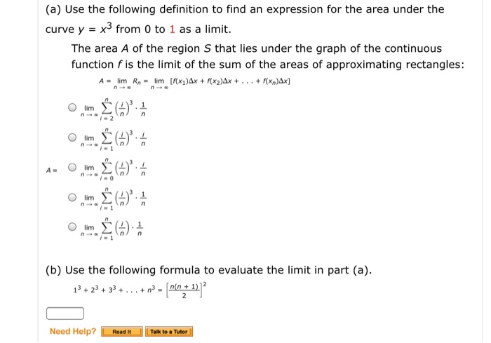 Solved (a) Use the following definition to find an | Chegg.com