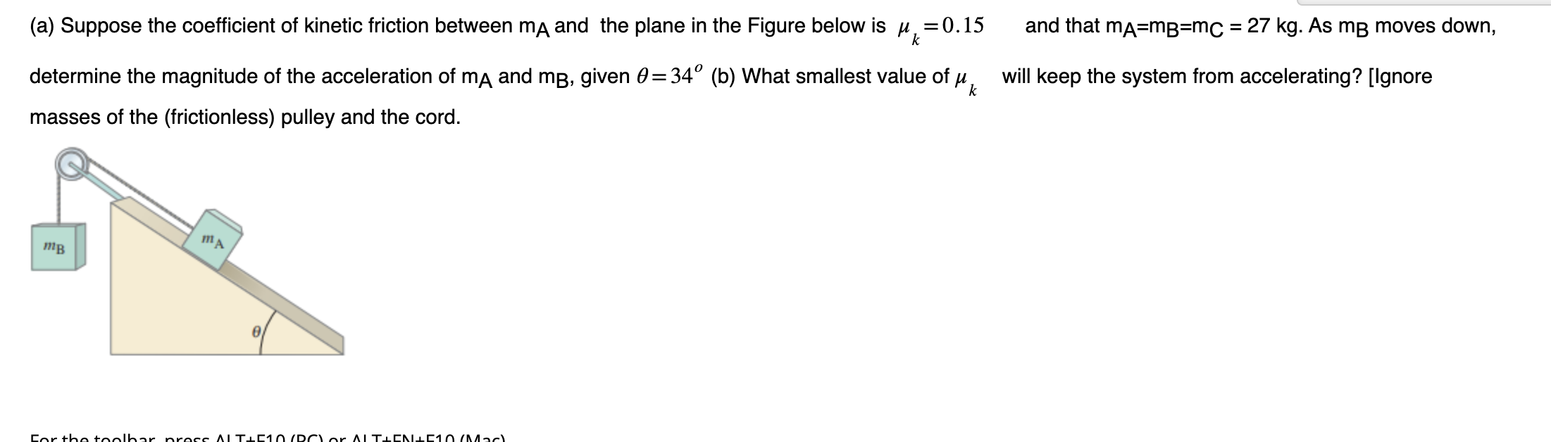 (a) Suppose the coefficient of kinetic friction | Chegg.com