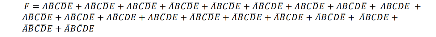 Solved Simplify the following expression using the karnaugh | Chegg.com