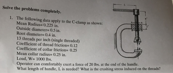 Solved Solve the problems completely. 1. The following data | Chegg.com