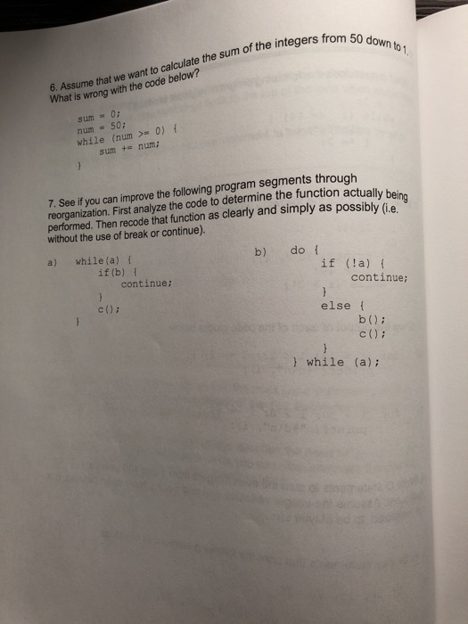 Solved Repetition Homework 1. What output does the following | Chegg.com
