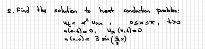 Solved * Solve all three questions using seperation of | Chegg.com