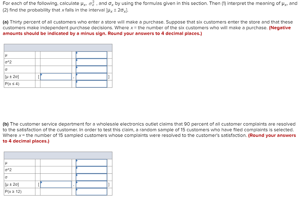 Solved For each of the following, calculate Hx, o3, and Ox | Chegg.com