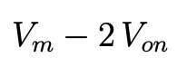 Solved Check the equations: 1. Peak-to-peak voltage at | Chegg.com