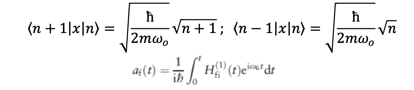 Solved There is a 1D Quantum Harmonic oscillator that is | Chegg.com