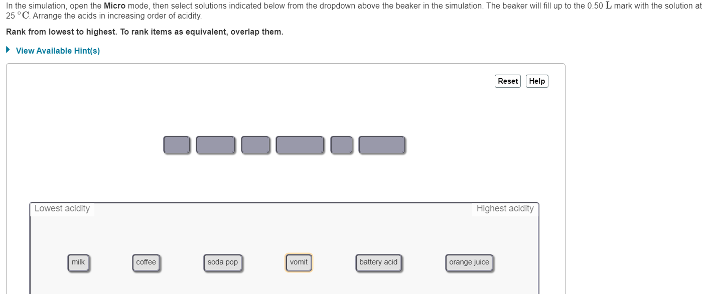 Solved In the simulation, open the Micro mode, then select | Chegg.com