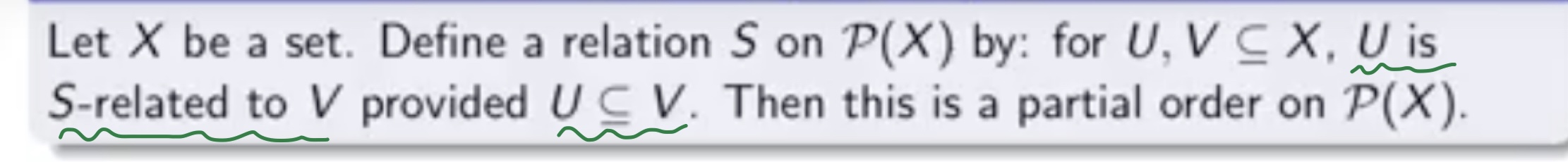 Solved Can you proof Let x be ﻿a set. Define a relation | Chegg.com