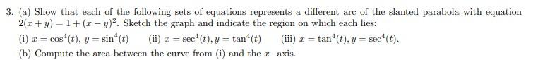 Solved 3. (a) Show that each of the following sets of | Chegg.com