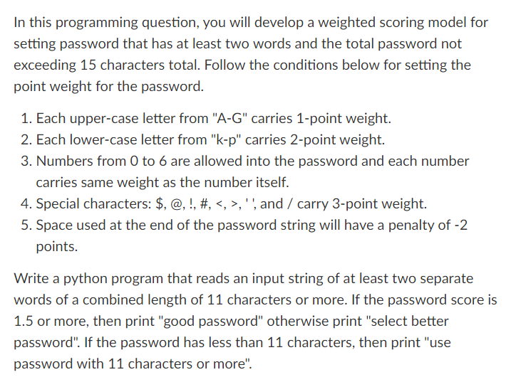 Solved In this programming question, you will develop a | Chegg.com
