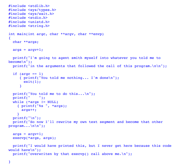 Solved The family of exec() functions are all designed to | Chegg.com